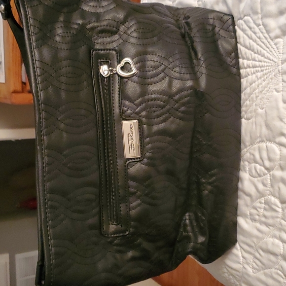Bella Russo | Bags | Bella Russo Black Tote Bag | Poshmark